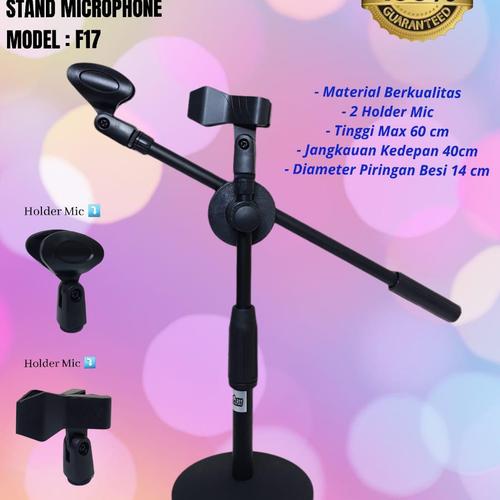 Jual stand mic meja kaki bulat besi berat bahan bagus - Jakarta Barat ...