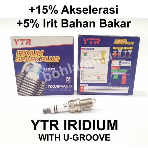 Jual BUSI IRIDIUM YTR NISSAN MARCH Spark Plug Mobil RXE6MUI3 - Kota ...