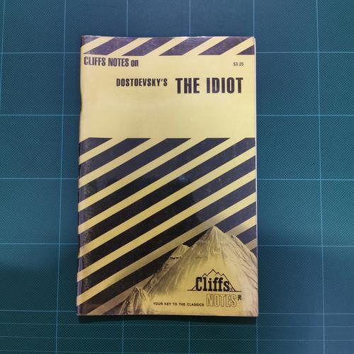 Jual STUDY AIDS CLIFFS NOTES - THE IDIOT BY FYODOR MIKHAILOVICH ...