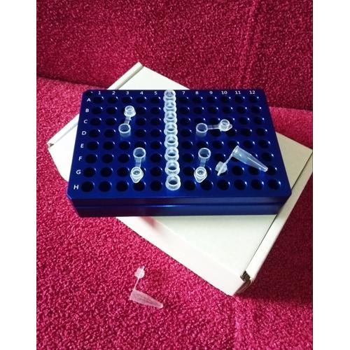 Jual Aluminium Cooling Block for PCR Tube 0.2 ml x 96 Well Cooling rack ...