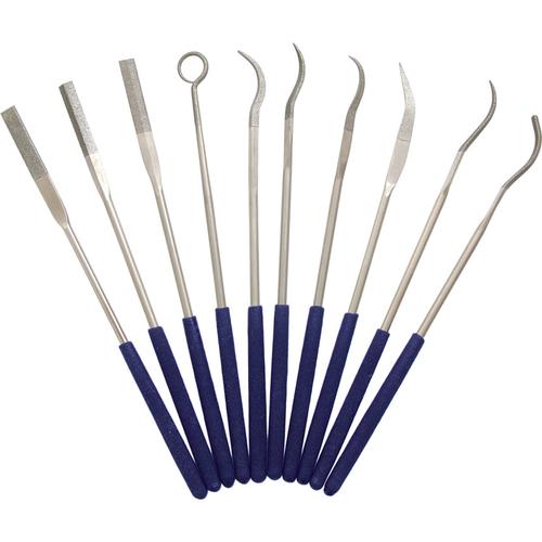 Jual 140mm DIAMOND RIFFLER & NEEDLE FILE SET 10-PCE SENATOR SEN0332700K ...