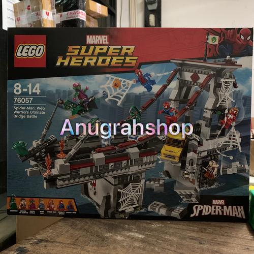 Jual LEGO 76057 SUPER HEROES Spider-Man Web Warriors Ultimate Bridge ...