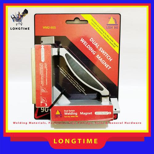 Jual LISHUAI WM2-90S Siku Magnet Holder Arrow Dual Switch Catok Las Mag ...