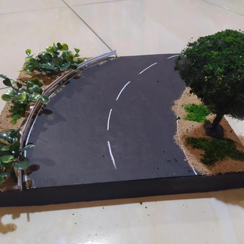 Jual DIORAMA DIECAST SKALA 1:64 HOTWHEELS MINI GT TARMAC MODEL JALAN ...