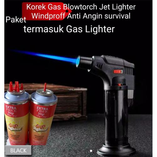 Jual Mini Gas Torch Windproff Survival Matches - korek saja - Kota ...