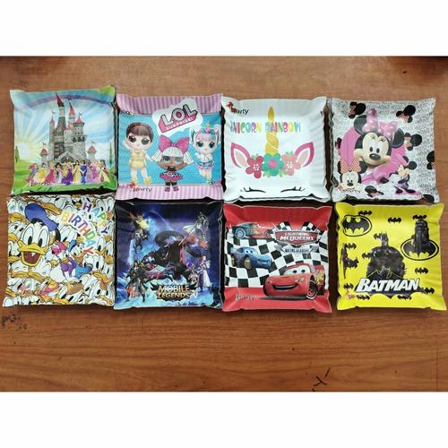 Jual Piring Kertas Kotak Karakter/Piring Kue Ulang Tahun/Piring Kecil ...