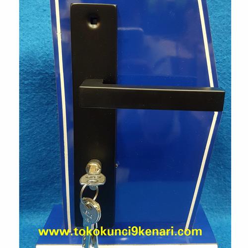 Jual Paket Handle Plat Hitam 1218 Komplit Kunci Epic Stainless - Handle ...