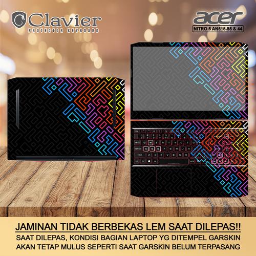 Jual Cover Garskin Laptop Acer Nitro 5 AN515-55-76SK 77MG 79RK Fullbody ...