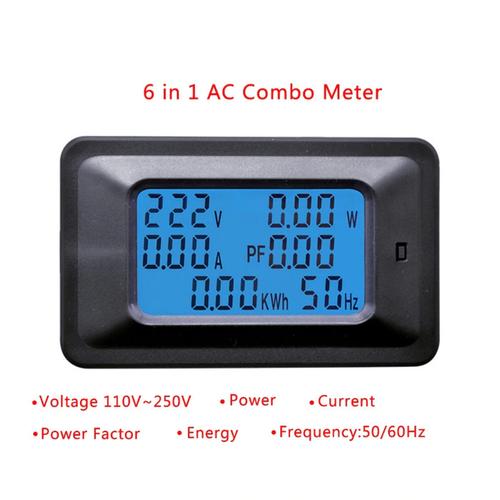 Jual Energy Meter Power Meter Digital Watt Voltage Volt Ampere KWh ...