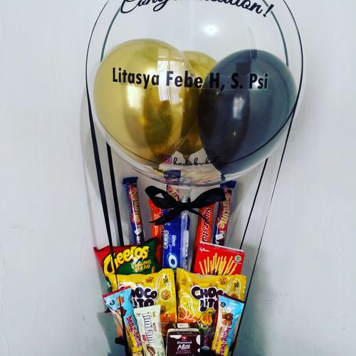 Jual Buket Balon Snack Wisuda Graduation Birthday Valentine - Kota ...