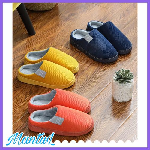 Jual Sandal kamar Sendal tidur home indoor bulu Slippers S12 - Hijau ...