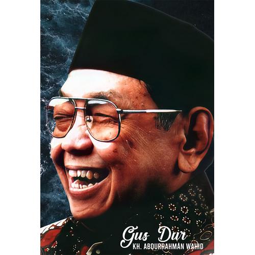 Jual POSTER GUS DUR 3 , UKURAN 22*30CM BAHAN ARTPAPER 310GRAM - Kab ...