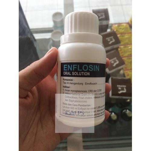 Jual Enflosin Oral Solution 100 ml - Antibiotik Obat CRD, Kolera ...