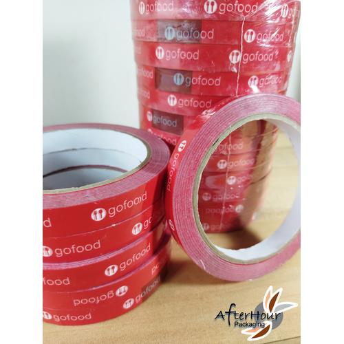 Jual Lakban Seal Merah Gofood - Kab. Sleman - RitejaRetail2 | Tokopedia