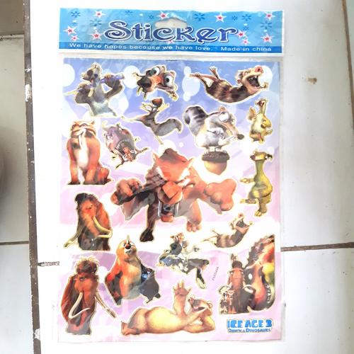 Jual Laser Sticker Gambar Tikus dan Hewan Prasejarah - Kota Surabaya ...