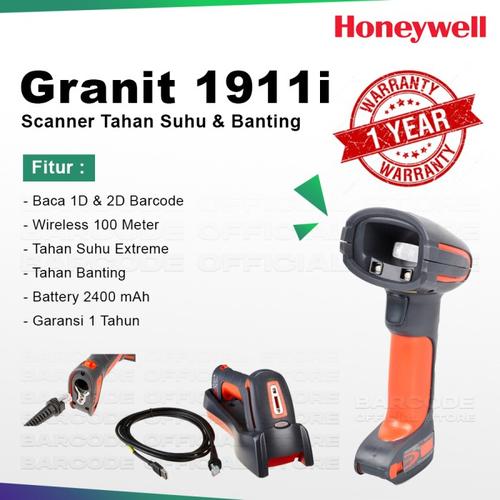 Promo 2D Barcode Scanner Wireless Honeywell 1911i Granit PN: 1911ER ...
