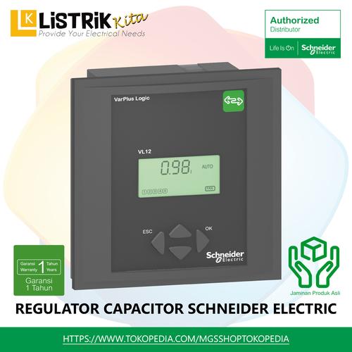 Promo REGULATOR SCHNEIDER Varplus Logic 12 PF regulator 12 step ...