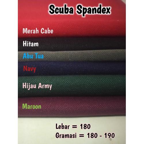 Jual Kain Scuba tebal dan tipis / kain skuba / kain putih / scuba tipis ...