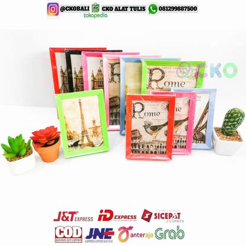 Jual Bingkai Frame polos warna/photo frame warna ukuran 5R dan 4R (5x7 ...