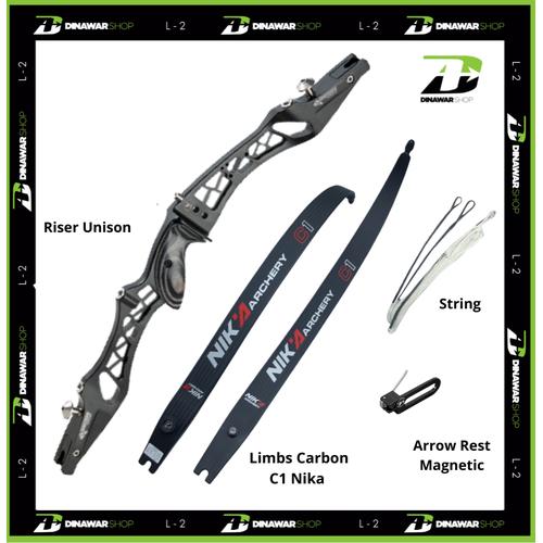 Jual Busur Panah ILF Riser Unison Topoint Limbs Carbon C1 Nika ILF ...