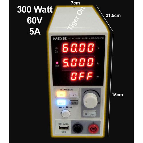 Jual DC DIGITAL POWER SUPPLY VARIABLE ADJUSTABLE VOLTAGE MDB 605EC - Jakarta Pusat - Tiger One ...