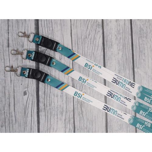 Jual Lanyard BSI BUMN HIJAU / LANYARD BUMN BSI BANK SYARIAH INDONESIA ...