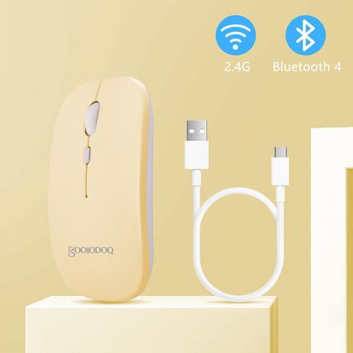 Promo GOOJODOQ Dual Mode 2.4Ghz Wireless Bluetooth 2 In 1 Cordless ...