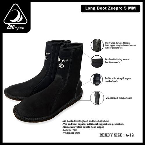 Jual Long Boot Zeepro 5MM - Sepatu Selam Scuba Diving ( Bali Dive Shop ...