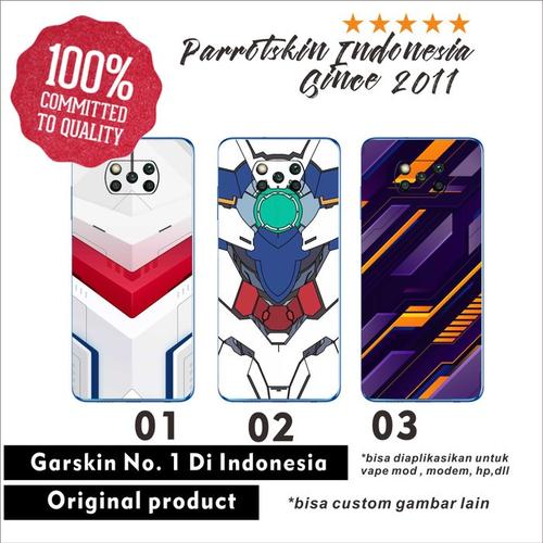 Jual Garskin Skin Xiaomi Poco X3 Pro F1 F2 F3 Gundam Armor anti jamur ...