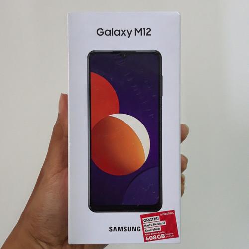 Jual samsung galaxy m12 4/64 Garansi resmi Sein samsung - Biru - Kota ...