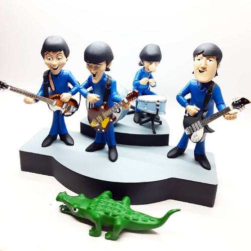 Jual Action Figure The Beatles Paul Mccartny,John lennon,Ringo starr ...