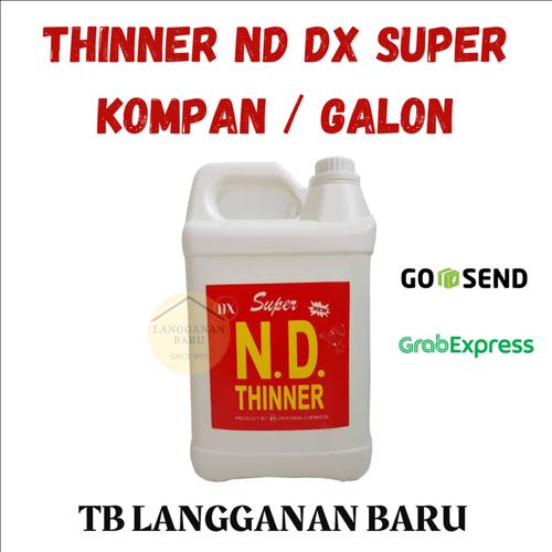 Jual Thinner ND DX SUPER 1 KOMPAN / GALON Tiner Pengencer Cat - Kota Cimahi - TB. Langganan Baru ...
