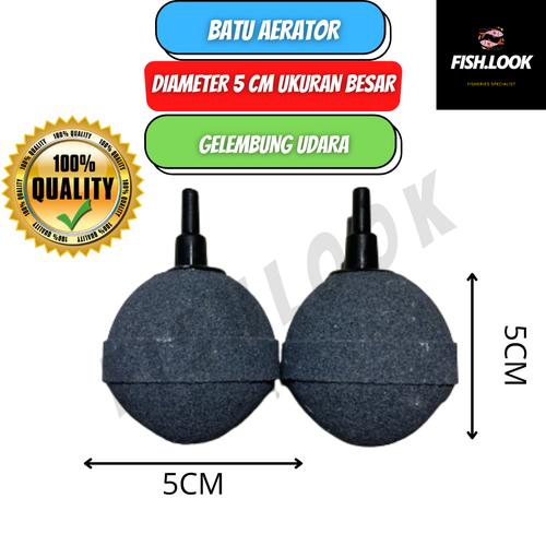 Jual Batu Aerator Bulat 5 CM - Batu Aerator Bulat Besar Aerasi - Batu ...