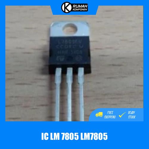 Jual IC LM 7805 LM7805 L7805 L7805CV voltage regulator Output 5V 1.5A - Kab. Malang - Rumah ...