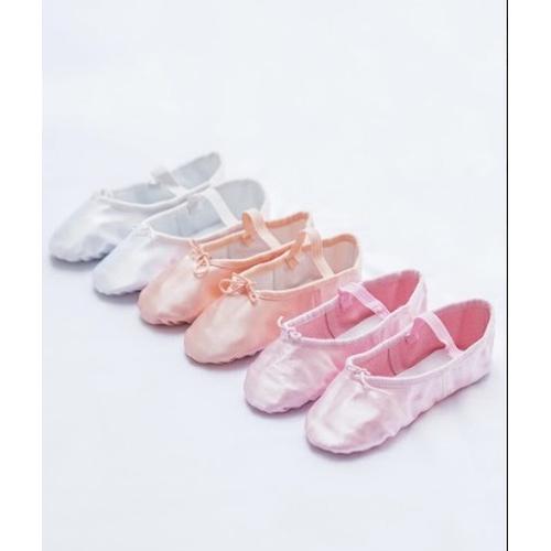 Jual Sepatu Ballet Anak Chandra Satin Berkualitas Sepatu Ballet Satin ...