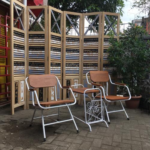 Jual Kursi Vintage Kayu Besi Teras Tip Top Jadul - Kab. Sleman ...