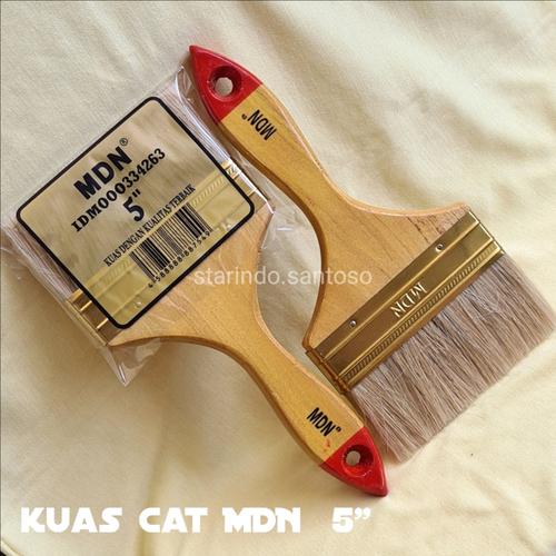 Jual KUAS BESAR CAT tembok besi kayu pagar atap pintu ukuran 3 4 5 inch ...