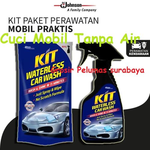 Jual Shampo mobil tanpa air KIT Waterless car wash pump spray 500ml ...