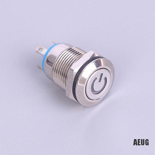 Jual Tombol Switch Push On Universal Bahan Aluminium dengan LED untuk ...