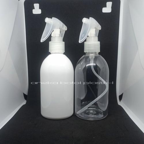 Jual botol spray trigger 250ml oval pet plastik tebal tutup clear - Putih - Kota Depok - aneka ...