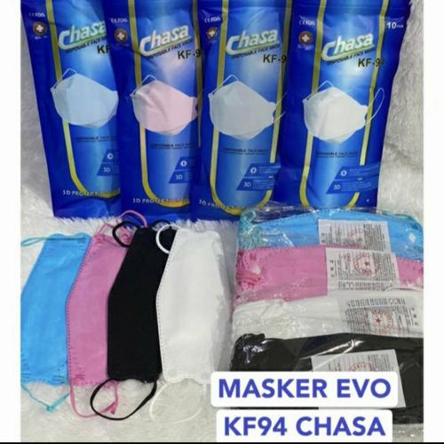 Jual Masker Chasa Embos KF94 4ply Pack isi 10 Pcs Medical - Putih ...
