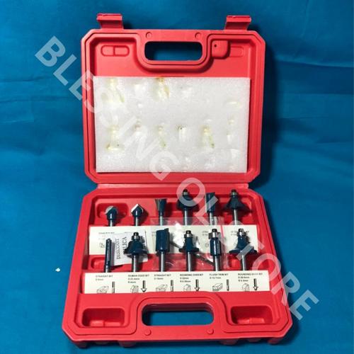 Jual MATA PROFIL TRIMER BITS / ROUTER SET 12 pcs / MATA Profile Ukir ...