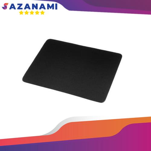 Jual MOUSE PAD HITAM POLOS MOUSEPAD STANDARD HITAM 28CM X 25CM ...