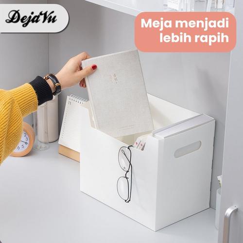 Promo Dejavu Kotak Penyimpanan Buku Minimalis Storage Box Multifungsi ...
