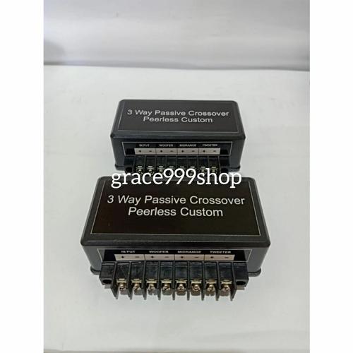 Jual Crossover Passive 3 Way Peerless Custom for Midbass Midrange ...