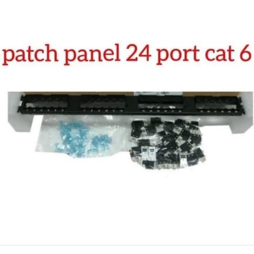 Jual Patch Panel 24 Port Cat6 Commscope /Patch panel AMP Commscope CAT6 ...