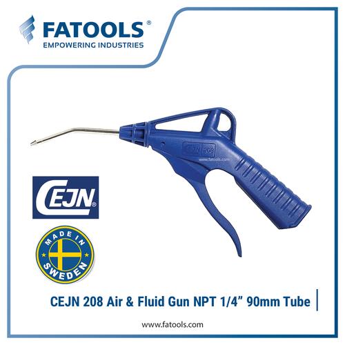 Jual CEJN 208 Air Blow Gun & Fluid Gun 1/4" NPT Fixed 90mm Tube 11 208 ...