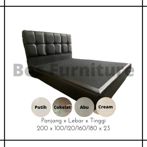 Jual First Coil Dipan Divan Sandaran Tempat Tidur Type Gold - 180 x 200 ...