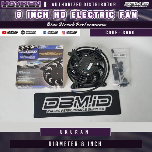 Promo Electric Fan HD 8 inch Kipas Elektrik HAYDEN Universal Black ...