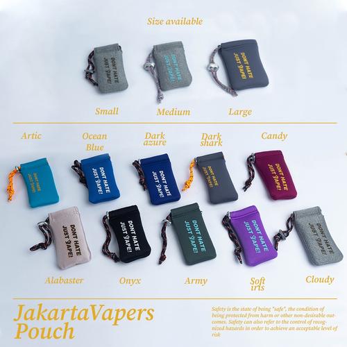 Jual Jakarta Vapers Pouch 100% Authentic - Vape Pod / Mod Pouch - MEDIUM, APRICOT - Kab ...
